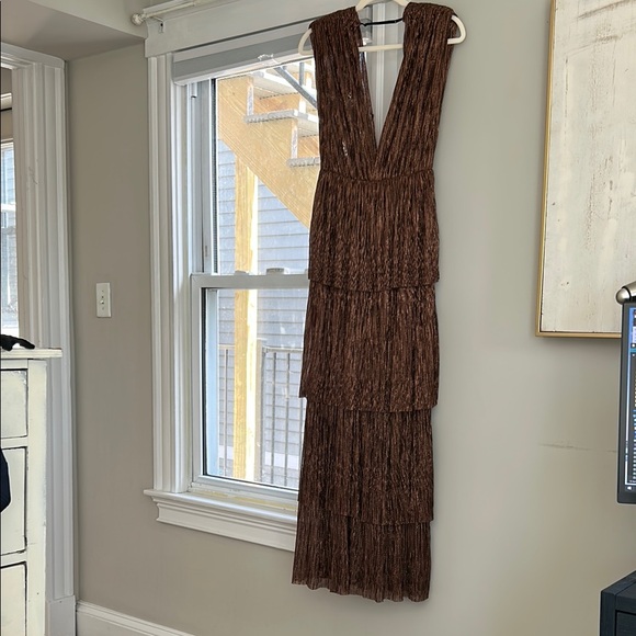 Sabina Musayev | Dresses | Sabina Musayev Bronze Gown | Poshmark